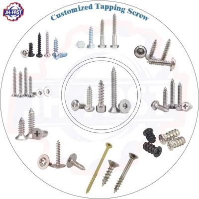 China Metric Black Oxide Hex Torx Self-Tapping Screw for Plastic and Wood M4-M12 for sale