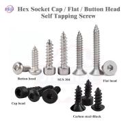 China Metric Black Oxide Hex Torx Self-Tapping Screw for Plastic and Wood M4-M12 for sale