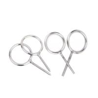 China Salt Spray Test Self Tapping Wood Screws Eye Hook Metal Screws for Customized Hanging DIN Standard for sale