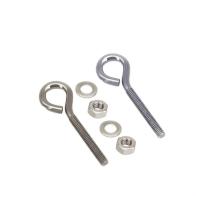 China Salt Spray Test Self Tapping Wood Screws Eye Hook Metal Screws for Customized Hanging DIN Standard for sale
