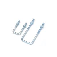 China Passivation Finish Square U-Bolt SS304 SS316 M10 M12 6mm 8mm x 178mm for sale