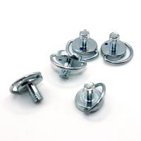 China Custom Design Zinc Plated D Ring Buckle Screw for Tactical Gear DIN Standard Steel for sale
