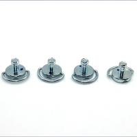 China Custom Design Zinc Plated D Ring Buckle Screw for Tactical Gear DIN Standard Steel for sale
