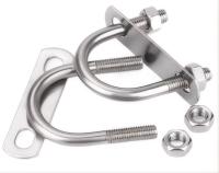 China DIN3570 U-Bolt Stainless Steel 20mm U Type Bolt and Plate for Trucks One Stop Service for sale