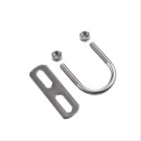 China DIN3570 U-Bolt Stainless Steel 20mm U Type Bolt and Plate for Trucks One Stop Service for sale