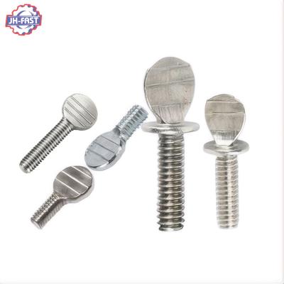 China Stainless Steel Customized Table Tennis Racket Screws Spade Head Wave Plate DIN Metric M4 for sale