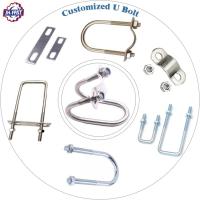 China Trailer Truck U-Bolt with Plate and Nut ISO9001 IATF16949 Certified Steel Zinc Plated for sale