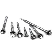 China OEM Customized Metal Galvanized Hexagonal Hex Head Self Drilling Screw for Roofing for sale