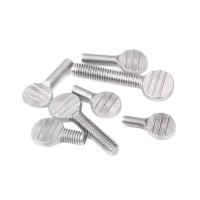 China Stainless Steel Customized Table Tennis Racket Screws Spade Head Wave Plate DIN Metric M4 for sale