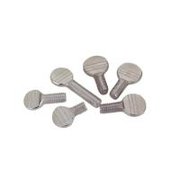 China Stainless Steel Customized Table Tennis Racket Screws Spade Head Wave Plate DIN Metric M4 for sale