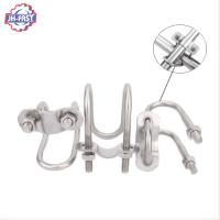 China Stainless Steel 304 M6 M8 M10 Square U Bolts and Nuts Passivation Finish for sale