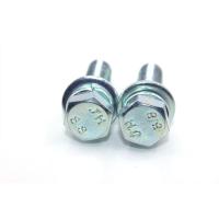 China Combination Screw Hex Head Bolt with Single Coil Spring Lock Washer and Plain Washer Assemblies for sale