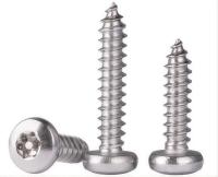 China Galvanized 304 Stainless Steel Pan Head Self Tapping Screws DIN 7981 Plain Finish for sale