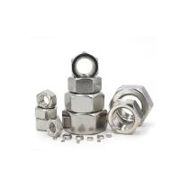 China DIN 934 Hex Nuts Stainless Steel 304 316 A2-70 M4 to M24 for Mining Industrial Use for sale