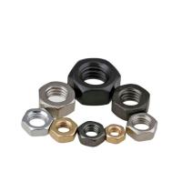 China DIN 934 Hex Nuts Stainless Steel 304 316 A2-70 M4 to M24 for Mining Industrial Use for sale
