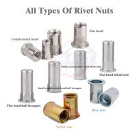 China M3 to M10 Brass Butterfly Wing Nuts Flat Head Rivet Nuts 100% Inspection for sale