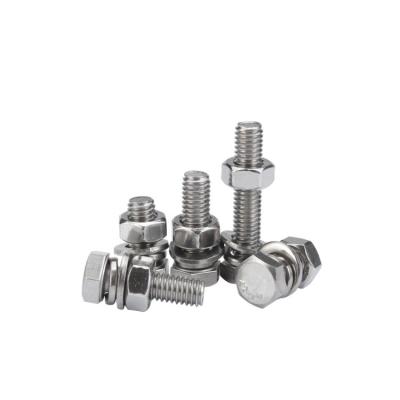 China GB Standard Stainless Steel Hex Bolts and Nuts 304 316 for Manufacturing for sale