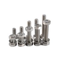China GB Standard Stainless Steel Hex Bolts and Nuts 304 316 for Manufacturing for sale