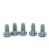 China Custom Zinc Plated Cross Recessed Pan Head Thread Rolling Screws M2.2-M9.5 for sale
