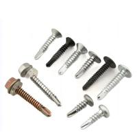 China Self Drilling Screws for Roofing Metric M3 M4 M6 CSK Head Stainless Steel SS304 for sale