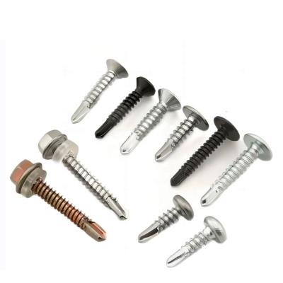 China Self Drilling Screws for Roofing Metric M3 M4 M6 CSK Head Stainless Steel SS304 for sale