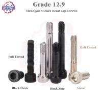 China High Strength Steel Allen Bolts Grade 8.8 10.9 12.9 DIN912 Hex Socket Head Cap Screws M2 M20 for sale