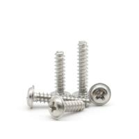 China M2.5 Stainless Steel 304 Pan Head Self-Tapping Screw DIN7981 for Sheet Metal Sizes 6-12 for sale