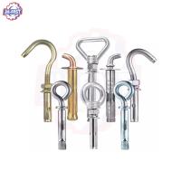 China Passivation Finish Steel Wedge Wall Anchor Bolts M6 M8 M10 M12 M16 M20 for Concrete Expansion for sale