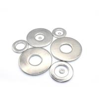 China ISO Standard Stainless Steel Flat Washers Zinc Finish 5mm Thickness M8 M20 M12 M16 for sale