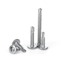 China Stainless Steel Cross Recessed Self Drilling Screw Truss Head M4.2x16mm for sale