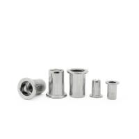 China Metric Flat Head Rivet Nut M3 to M10 Knurled Stainless Steel for High Performance for sale