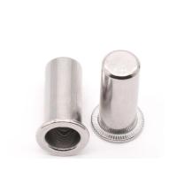 China Metric Flat Head Rivet Nut M3 to M10 Knurled Stainless Steel for High Performance for sale