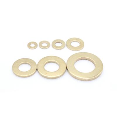 China Brass Flat Washers DIN Standard 100% Inspection ISO9001 Custom Sizes for sale