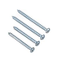 China Carbon Steel Phillips Pan Head Self Tapping Screws DIN7981 5mm to 100mm Black Stainless for sale