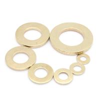 China Brass Flat Washers DIN Standard 100% Inspection ISO9001 Custom Sizes for sale