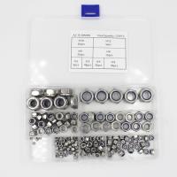 China Metric Self-Locking Nylock Nuts Zinc and Wax Finish Stainless Steel Hex Nuts for Automotive Industry for sale