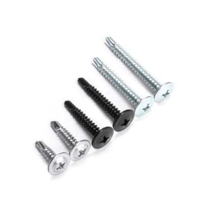 China ISO9001 Certified C1022 Self Drilling Screw Truss Head Zinc Plated Carbon Steel for sale