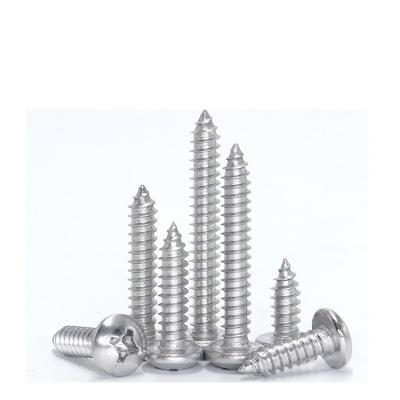 China DIN Stainless Steel Pan Head Self Tapping Screws ISO9001 OEM Custom Service for sale