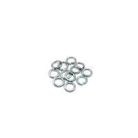 China Black Oxide Flat Washers with Zinc Plated Gasket Rings DIN Standard Custom Size M4 for sale