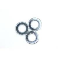 China Black Oxide Flat Washers with Zinc Plated Gasket Rings DIN Standard Custom Size M4 for sale
