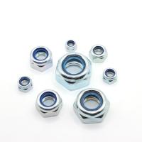China DIN985 Non-Metallic Insert Hex Nuts M3-M12 Stainless Steel Black Oxide Metric for sale