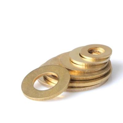 China Black Zinc Flat Washers Brass Stainless Steel SS304 316 M3 M4 M8 M20 5mm for sale