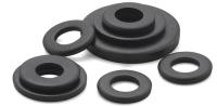 China Black Zinc Flat Washers Brass Stainless Steel SS304 316 M3 M4 M8 M20 5mm for sale
