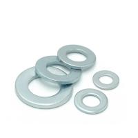 China Black Zinc Flat Washers Brass Stainless Steel SS304 316 M3 M4 M8 M20 5mm for sale
