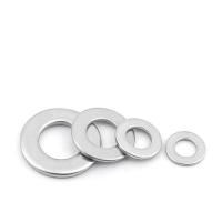 China Black Zinc Flat Washers Brass Stainless Steel SS304 316 M3 M4 M8 M20 5mm for sale