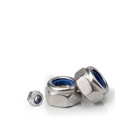 China ISO 9001 Certified DIN985 Hex Insert Lock Nuts A2 Stainless Steel M3 M8 Sizes for sale