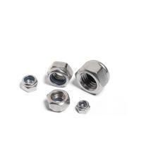 China ISO 9001 Certified DIN985 Hex Insert Lock Nuts A2 Stainless Steel M3 M8 Sizes for sale