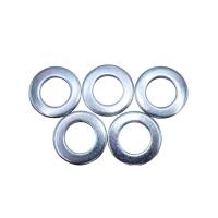 China DIN Standard Black Zinc Plated Steel Flat Washer Custom Size 5mm Thickness M20 M8 M3 M4 for sale