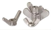 China SUS304 Stainless Steel Wing Nuts M3 to M8 DIN 315 316 Round Head for Mining for sale