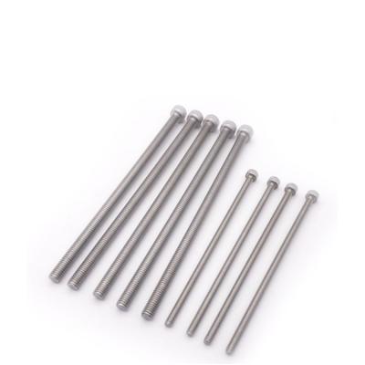 China Metric Carbon Steel Hex Socket Head Cap Screw Half Thread 100mm 200mm Custom Length for sale